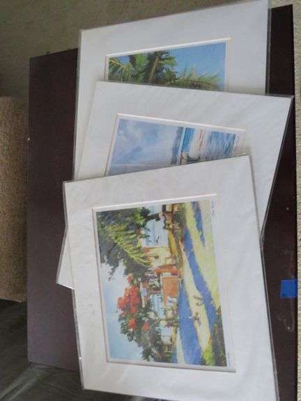Set of Three John Powell Prints - Auction Ohio
