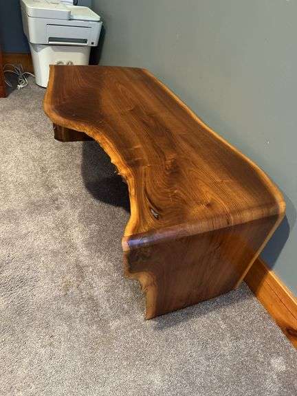 Live Edge Bench/Table - Auction Ohio