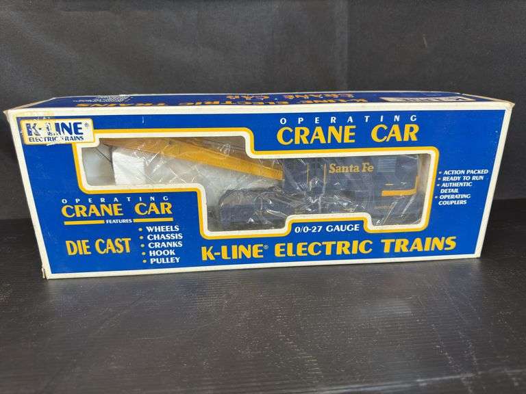 K-Line Santa Fe Operating Crane Car - Auction Ohio