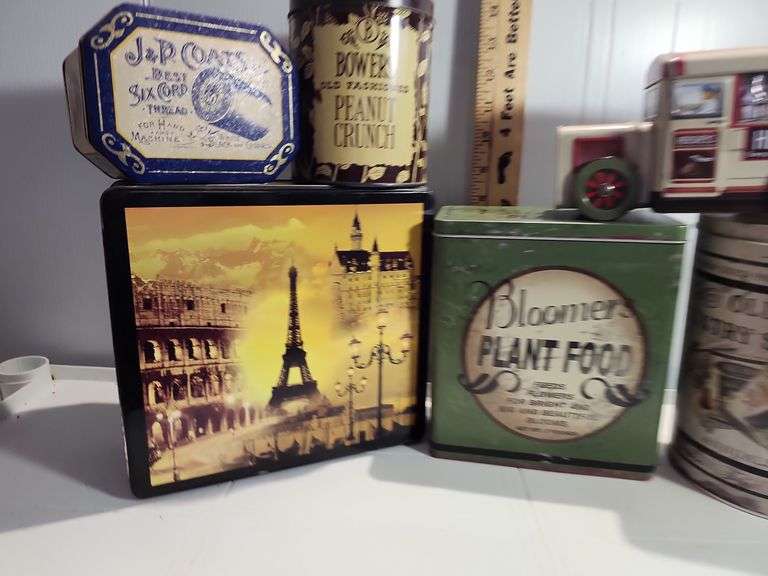 Assorted Tins - Auction Ohio