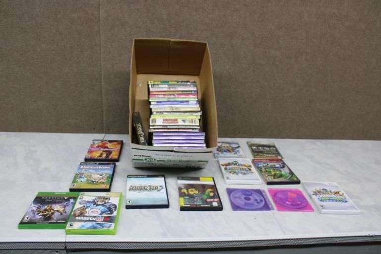 DVDs & Video Games - Auction Ohio