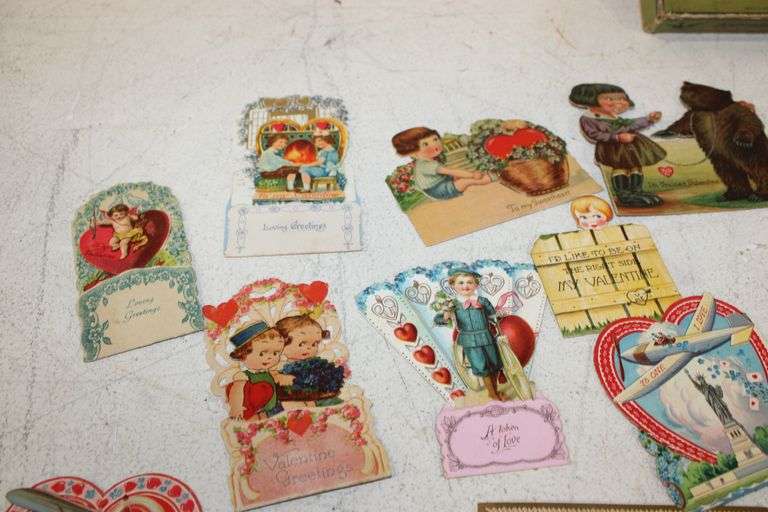 Vintage Valentine's Card Collection - Auction Ohio