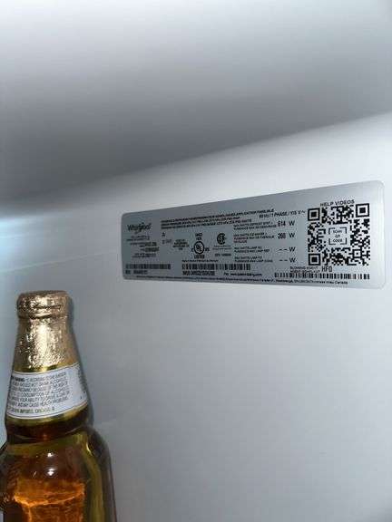 Whirlpool stainless refrigerator-wow!! - Auction Ohio