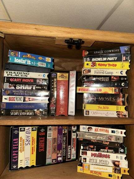 VHS tapes collection - Auction Ohio