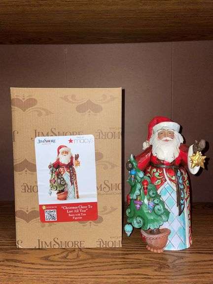 Jim Shore Santa - Auction Ohio