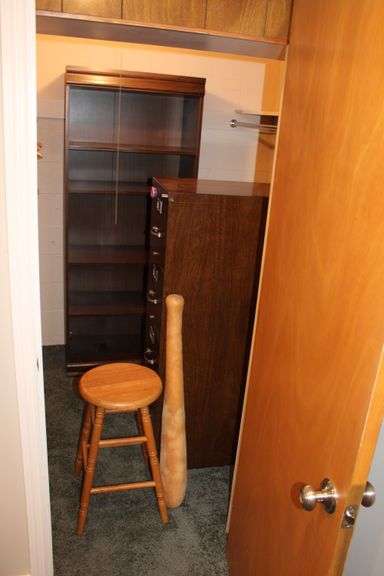 Shelf, File Cabinet, Stool & Gourd - Auction Ohio