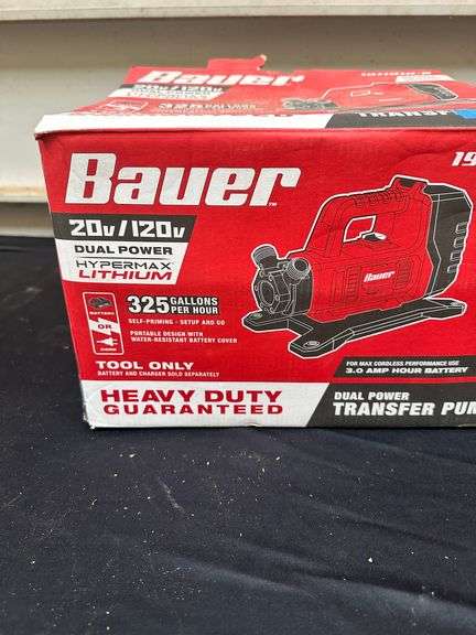 Bauer Dual Power Transfer Pump - Auction Ohio