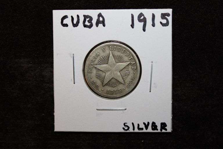 Cuban Silver Coin - Auction Ohio