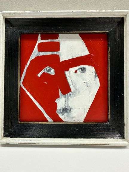 "Red Self-Portrait #'s 1 & 2" - Auction Ohio