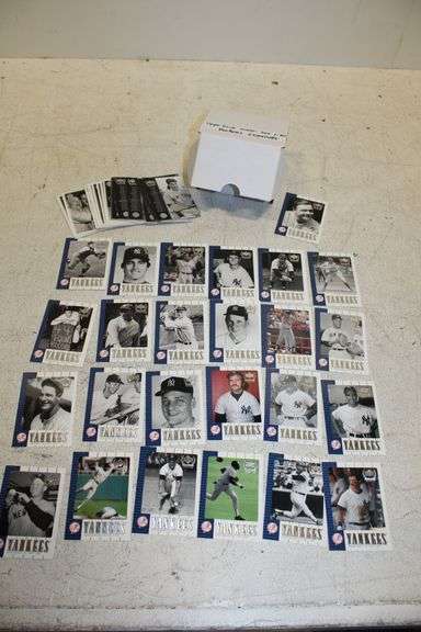 Yankees Legends Card Set - Auction Ohio