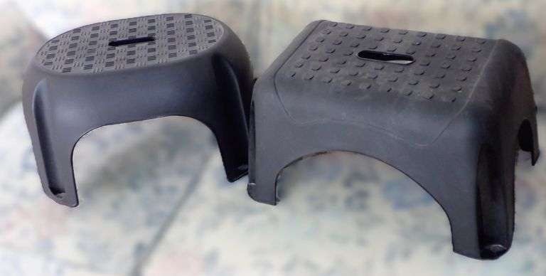 TWO Heavy Duty Step Stools. - Auction Ohio