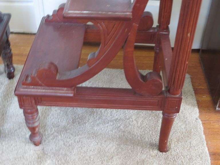 Library Step Stools - Auction Ohio