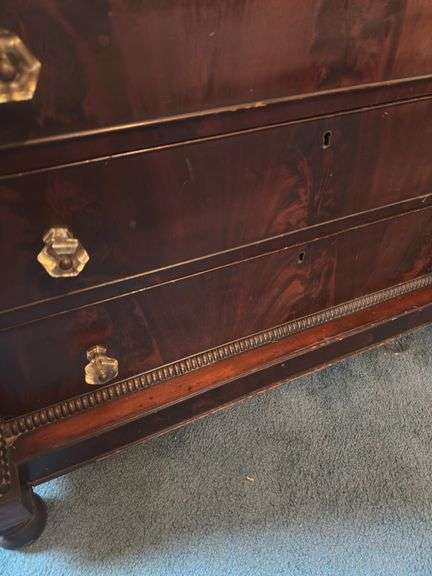 Antq French Butlers desk/chest - Auction Ohio