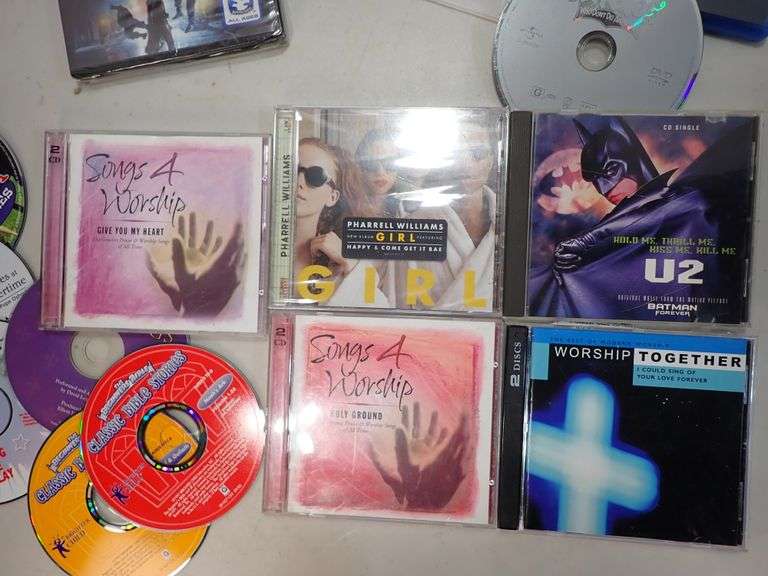 DVDs Music CDs & Computer Games/etc - Auction Ohio