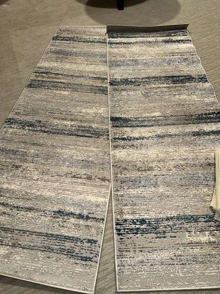 Contemporary rug runners - Auction Ohio
