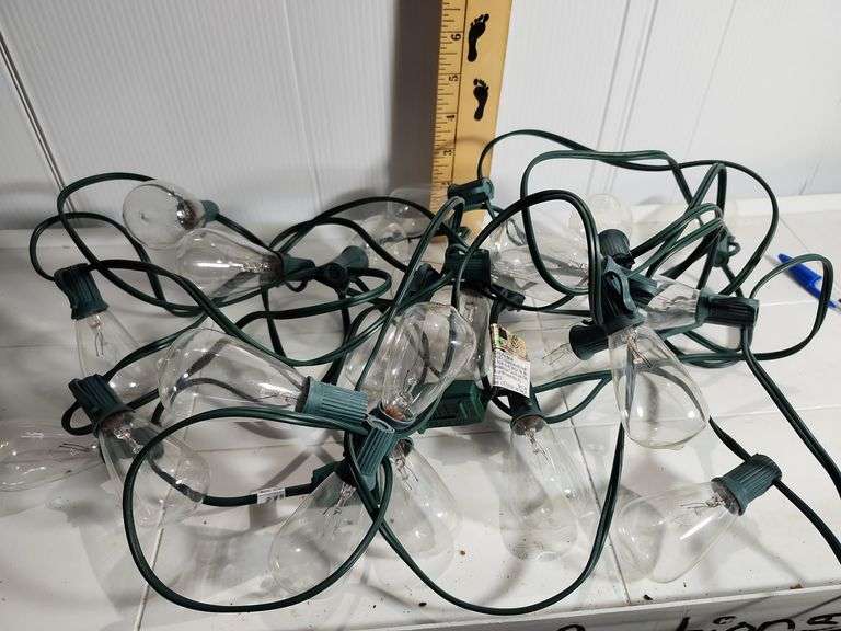 Light Strand Glass Bulbs - Auction Ohio