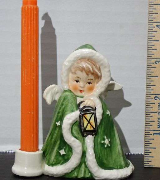 Goebel Robson W. Germany 1958 Angel With Lantern Candle Holder #42 412 ...