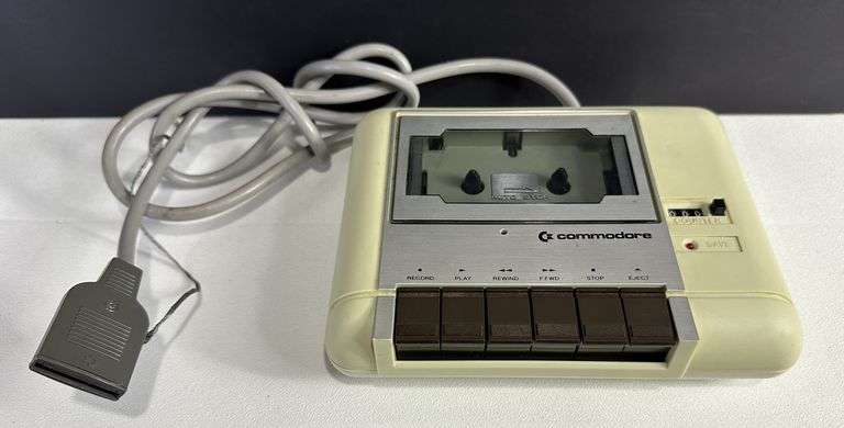 Commodore C2N Data Cassette Player - Auction Ohio