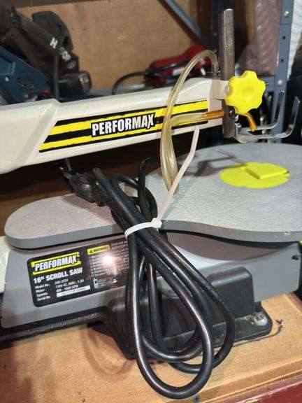 Performax scroll saw, Bosch sander - Auction Ohio