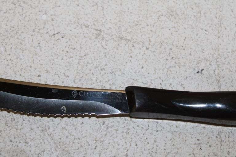 Cutco Knife Set & Block - Auction Ohio