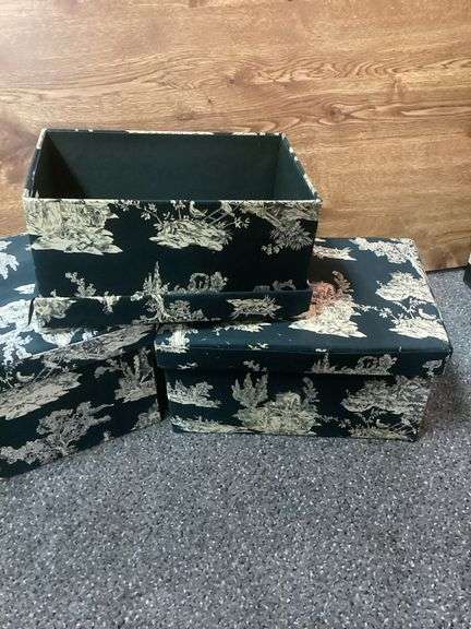 Stackable Boxes - Auction Ohio