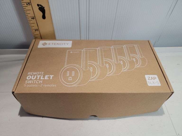 New Etekcity Remote Outlet Switch Set - Auction Ohio