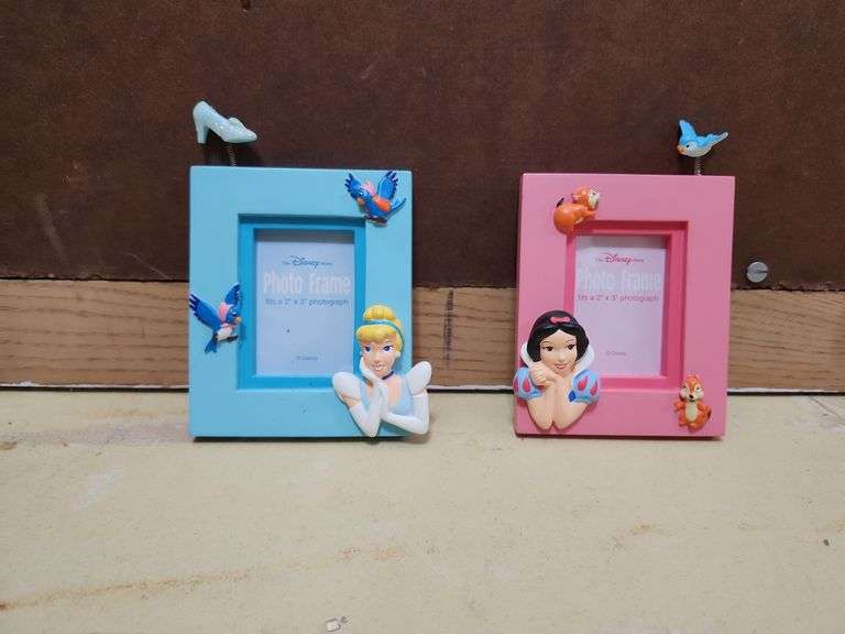 Two Disney Princess Picture Frames - Auction Ohio