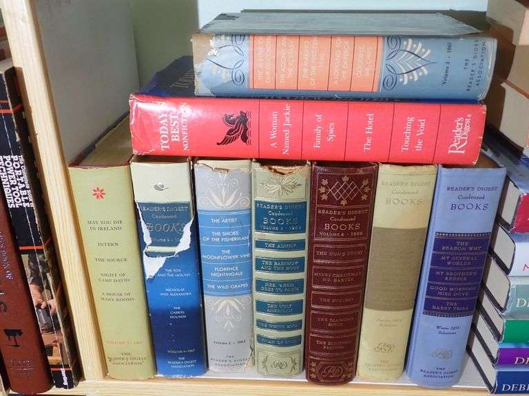 Readers Digest Novels, Paperbacks - Auction Ohio