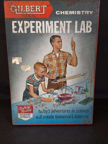 Gilbert Chemistry Metal Box - Auction Ohio