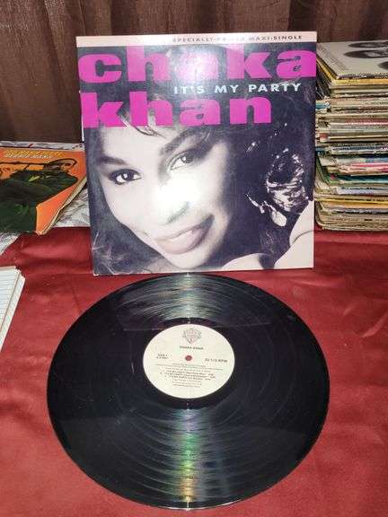 Chaka Khan – "It’s My Party" (12" Maxi-Single Remix) Label: Warner Bros ...