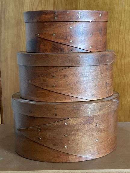 Frye’s Measure Mill Pantry Boxes - Auction Ohio