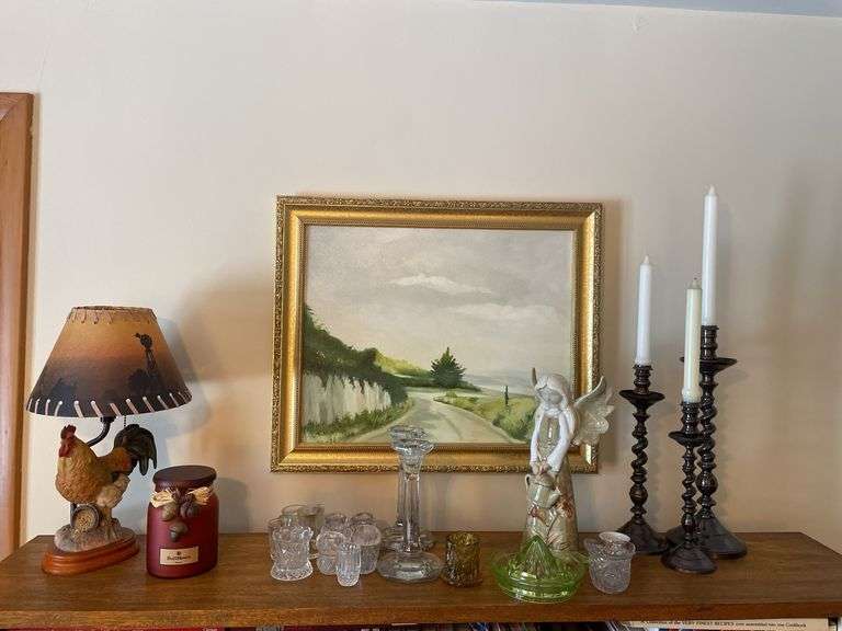 Wallart, candlesticks and decor - Auction Ohio