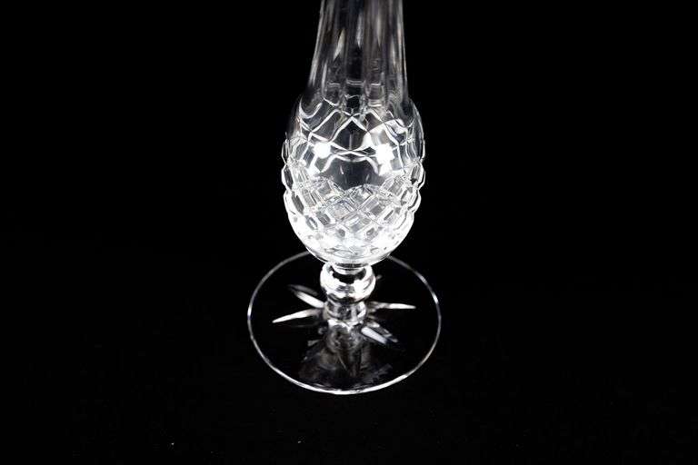 Vintage Waterford Crystal 9" Bud Vase - Auction Ohio