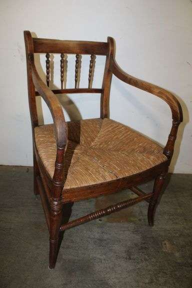 Spindle Back Chair - Auction Ohio