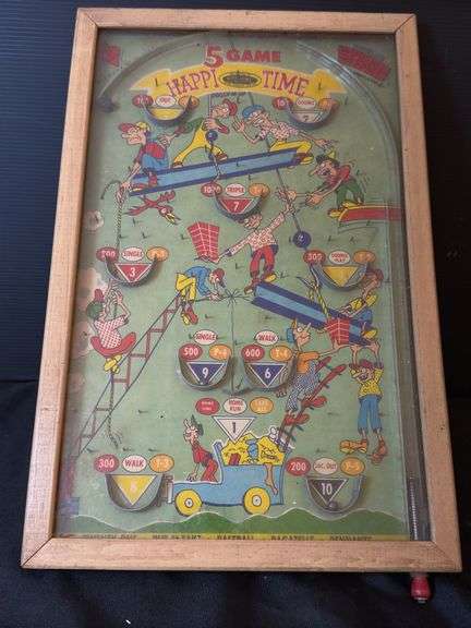 Happi Time Tabletop Pinball - Auction Ohio