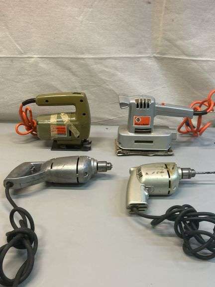 Vintage Power Tools Lot – Sanders and Drills - Auction Ohio