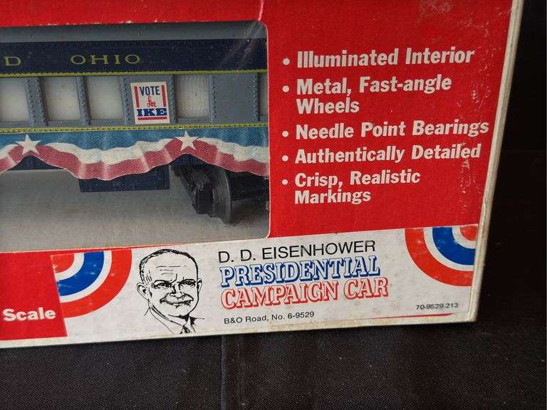 Lionel D. D. Eisenhower Campaign Car - Auction Ohio