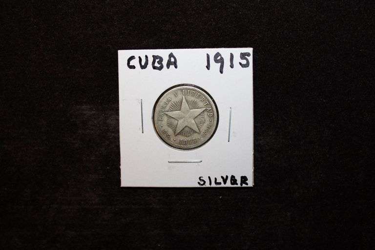 Cuban Silver Coin - Auction Ohio