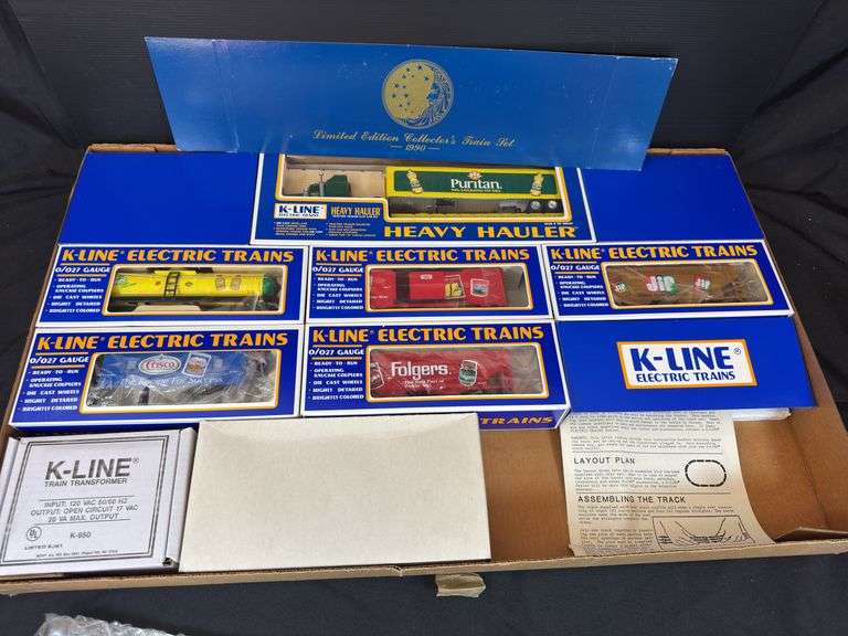 K-Line 1990 Collector's Train Set - Auction Ohio