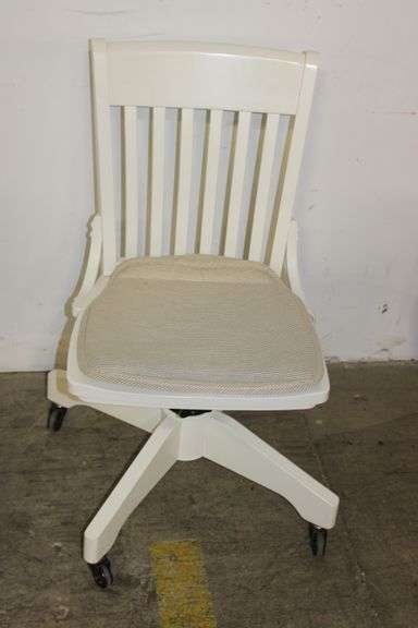 White Desk Chair - Auction Ohio