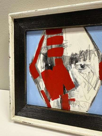 "Red Self-Portrait #5" - Auction Ohio