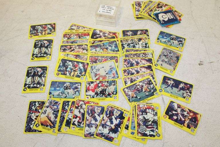 1978 Fleer NFL Football Cards - Auction Ohio