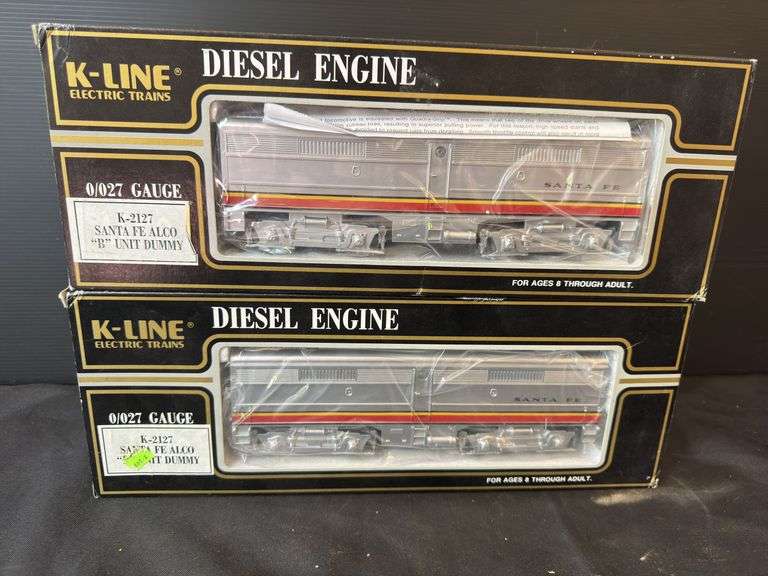K-Line Santa Fe Diesel Engines - Auction Ohio