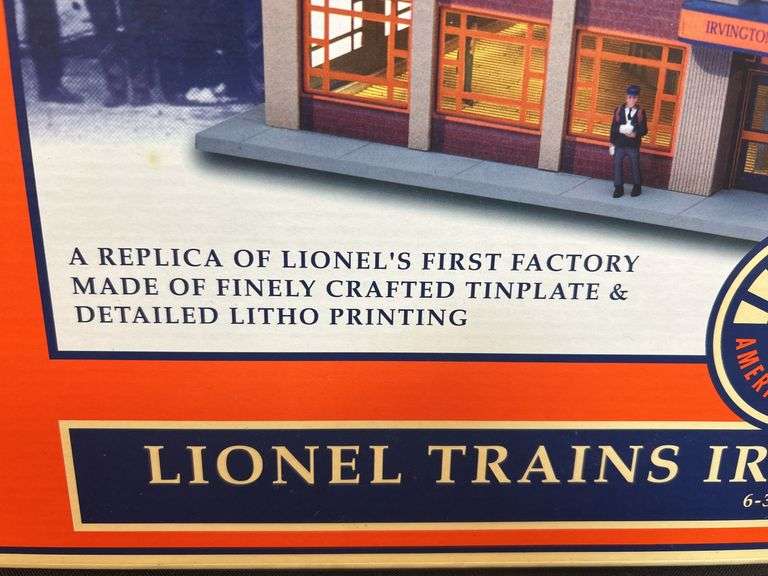 Lionel Trains Tinplate Irvington Factory - Auction Ohio