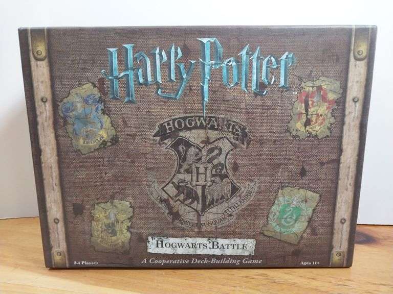 Harry Potter Game: Hogwarts Battle, a Cooperative Deck-Building Game ...