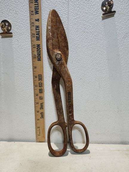 Wiss Inlaid Tin Shears - Auction Ohio