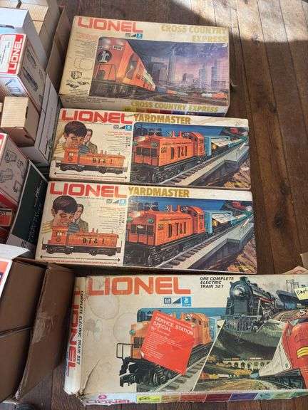 EMPTY Lionel Boxes - Auction Ohio