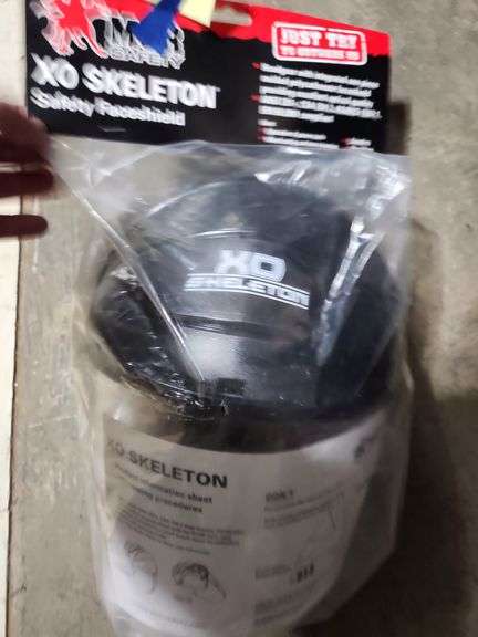 MCR Safety XO Skeleton Safety Faceshield New Package - Auction Ohio
