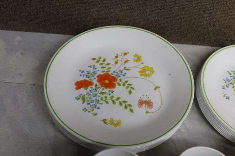 Corelle Wildflower Dishes - Auction Ohio