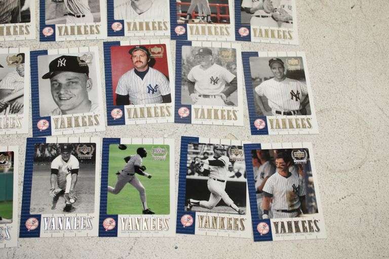 Yankees Legends Card Set - Auction Ohio